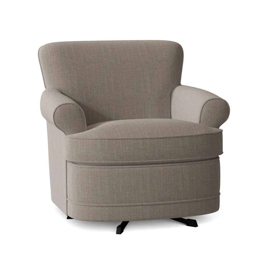 Braxton Culler - Maxton Swivel Chair (Brown Crypton Performance Fabric – AFA Stores