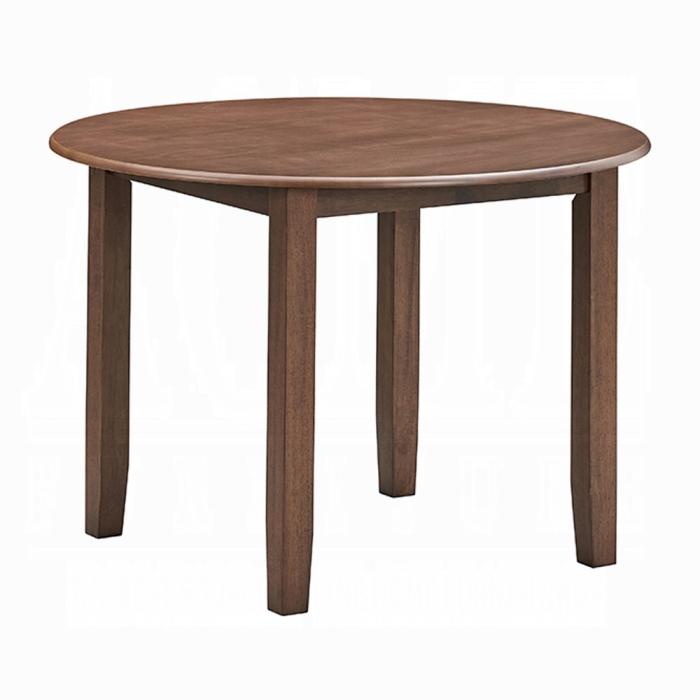 ACME Furniture - Ferris Round Dining Table - Brown Finish - DN03340 – AFA Stores