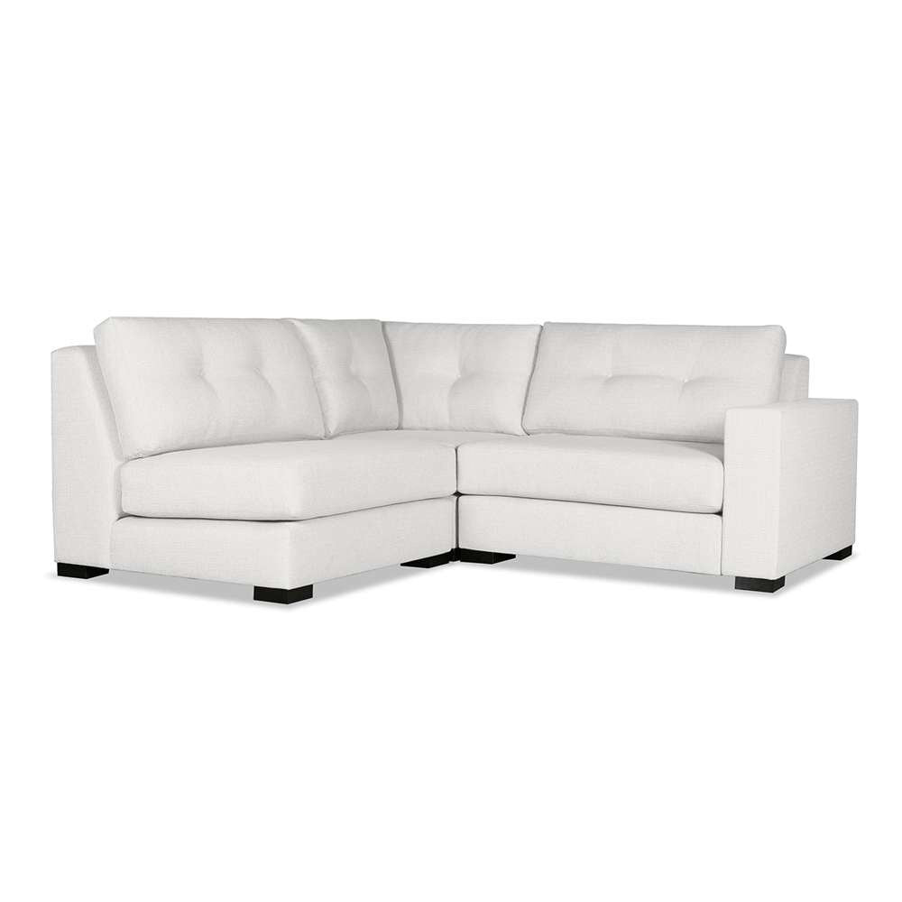 Nativa Interiors - Veranda Buttoned Modular L-Shaped Sectional Mini Ri ...