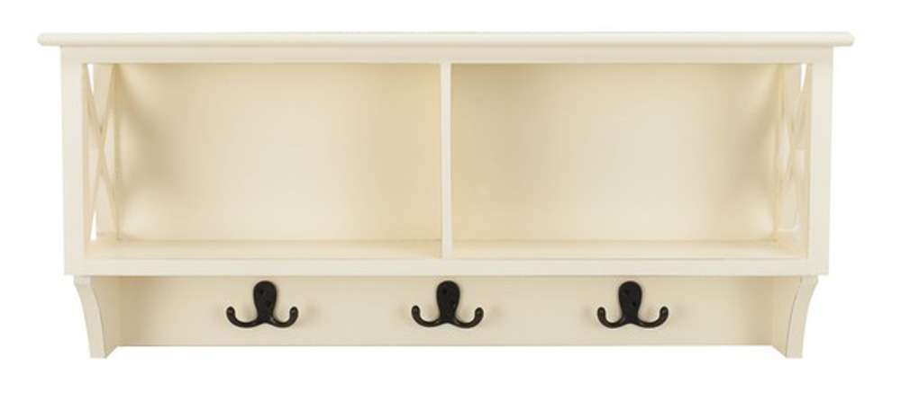 Safavieh - Freya Hanging Strg Wall Rack - White - HAC5703C – AFA Stores