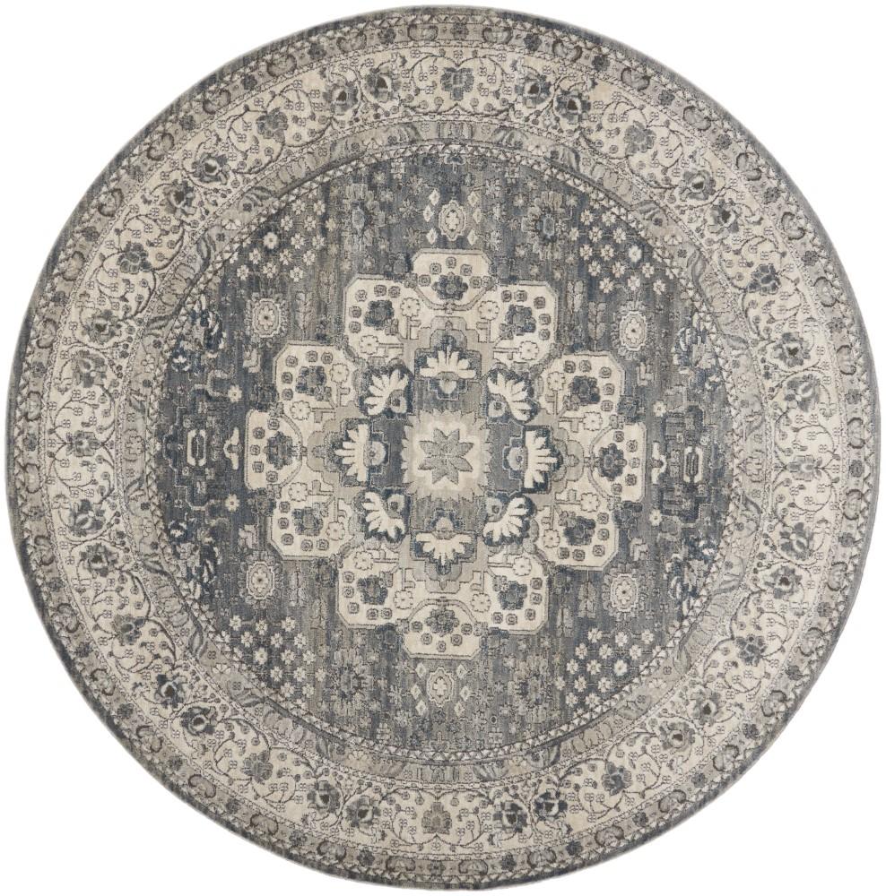 Nourison - Quarry 710in x Round Area Rug - QUA07-99446416360 – AFA Stores