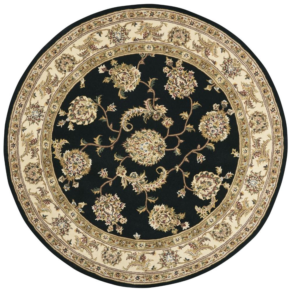 Nourison - 2000 4 x Round Black Area Rug - 2022-99446720658 – AFA Stores