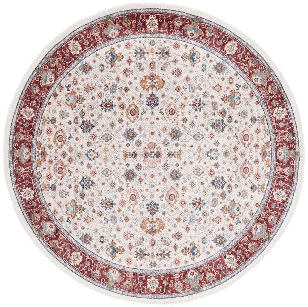 Lauren Ralph Lauren - Milltown Rug - 6-7in X 6-7in Round - Ivory / Blu ...