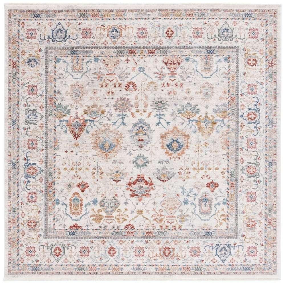 Lauren Ralph Lauren - Fairhaven Rug - 6-7in X 6-7in Square - Ivory / B ...