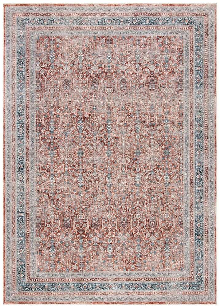 Lauren Ralph Lauren - Sonya Rug - 8 X 10 - Rust / Blue – AFA Stores