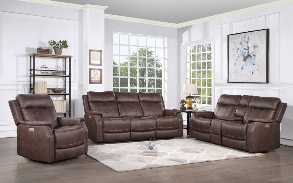 Steve Silver - Valencia 3 Piece Dual Power Reclining Set - VA9503PCW ...