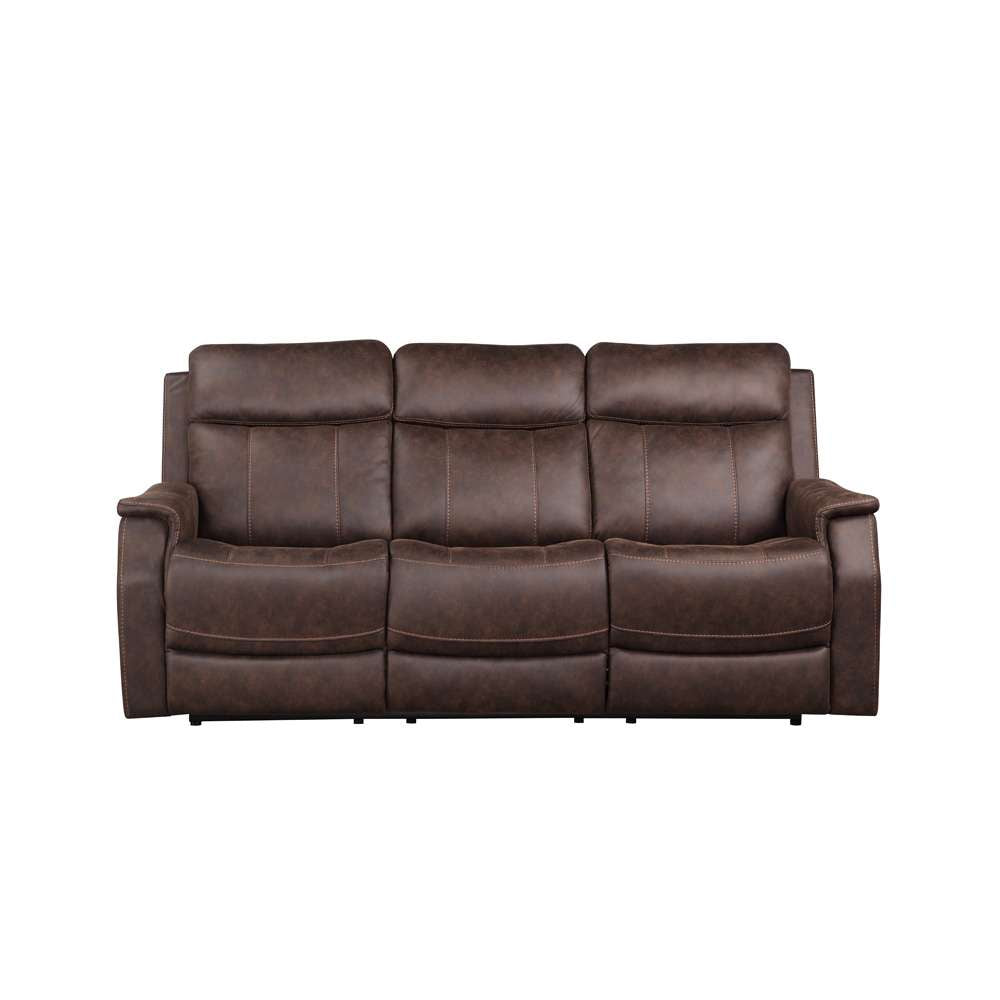 Steve Silver - Valencia Dual-Power Reclining Sofa, Walnut - VA950SW ...