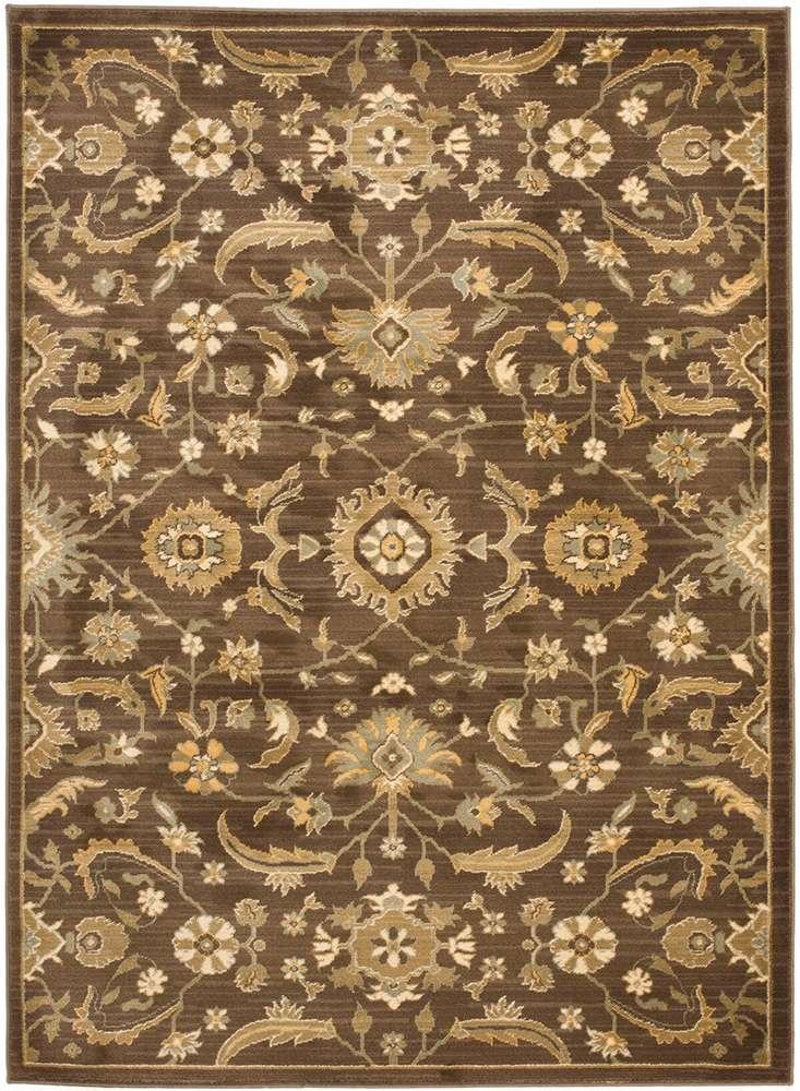 Lauren Ralph Lauren - Adyson Rug - 9-6in X 13 - Brown / Green - LRL167 ...