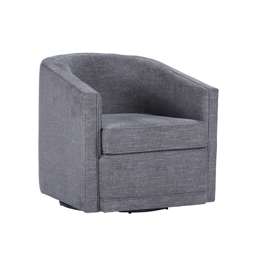 New Classic Furniture - Poppy Swivel Chair-Dark Gray - U1045-12-DGY ...