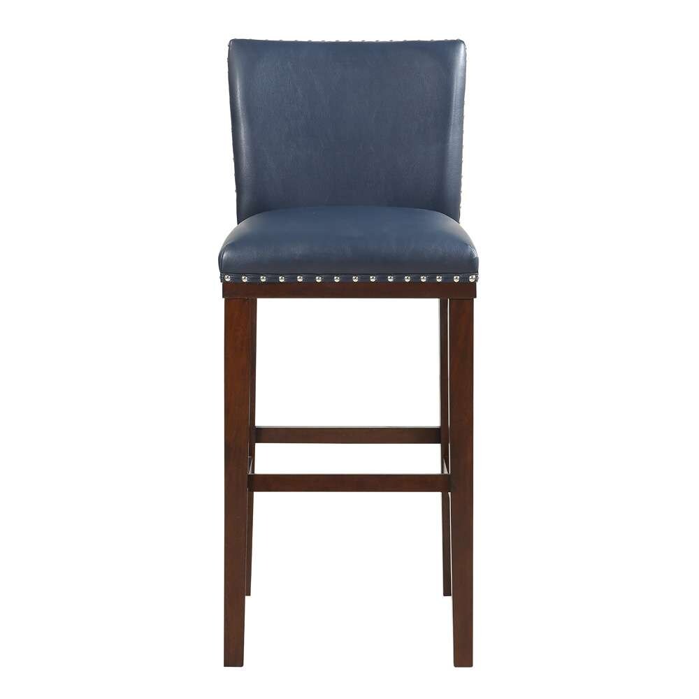 Steve Silver - Tiffany 30 Bar Stool - Navy - (Set of 2) - TF650BCNV ...