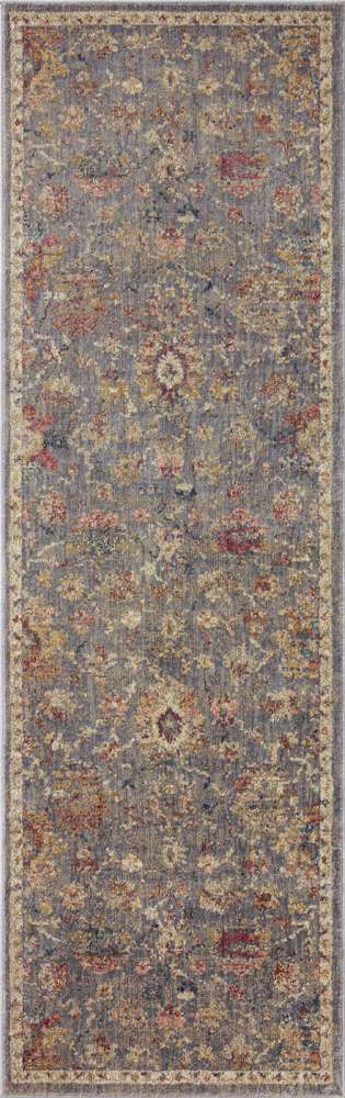 Loloi - Giada Silver / Multi 2-7in x 10-0in Runner Rug - GIADGIA-03SIM ...