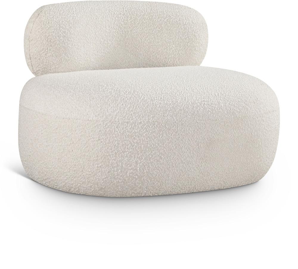 Meridian Furniture - Venti Cream Boucle Fabric Chair - 140Cream-C – AFA ...