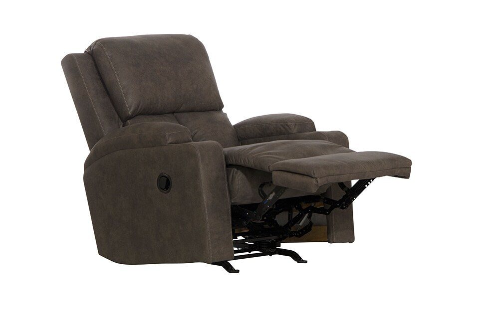 Catnapper - Kyle Rocker Recliner w/Dual Cupholders in Smoke - 4103-2/1 ...