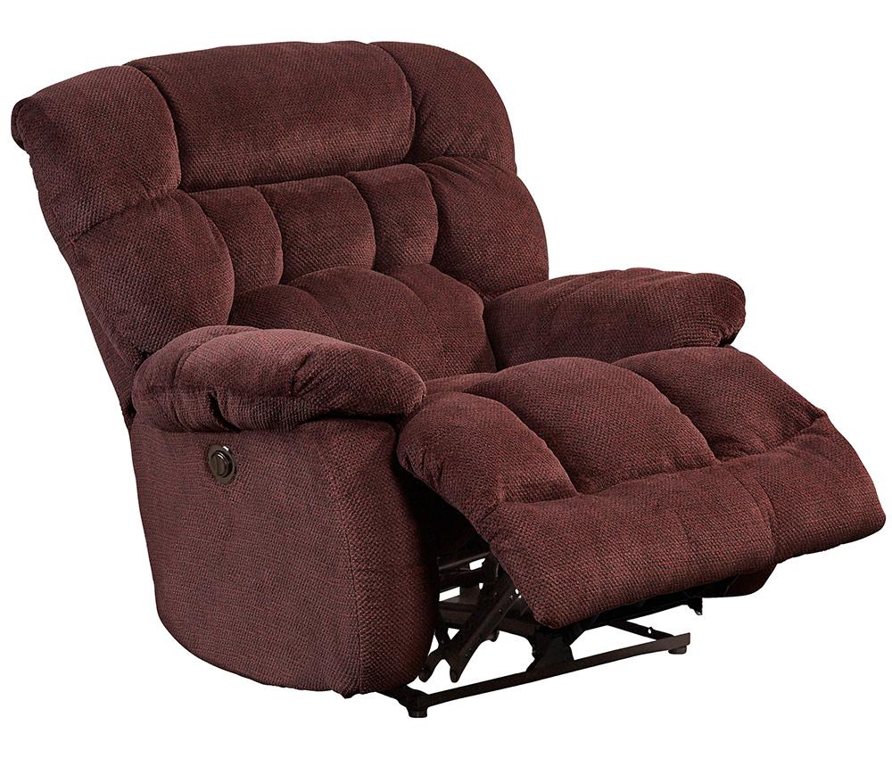 Catnapper - Daly Power Lay Flat Recliner in Cranapple - 64765-7/1622-1 ...