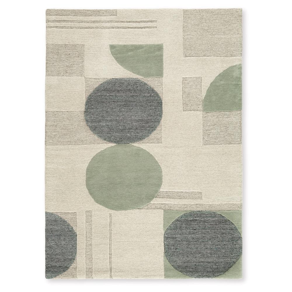Signature Design by Ashley - Dallane Medium Rug in Linen/Blue/Green ...