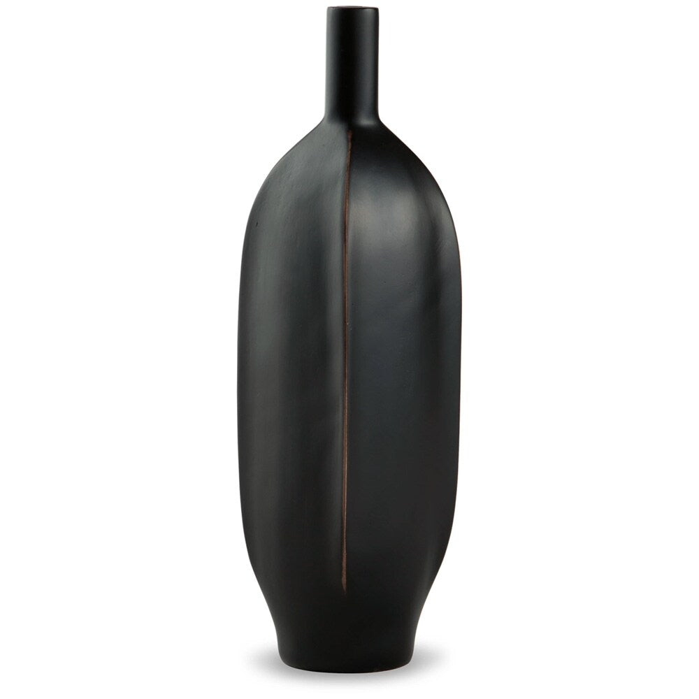 Signature Design by Ashley - Rhaveney Vase (Set of 3) in Black - A2000 ...
