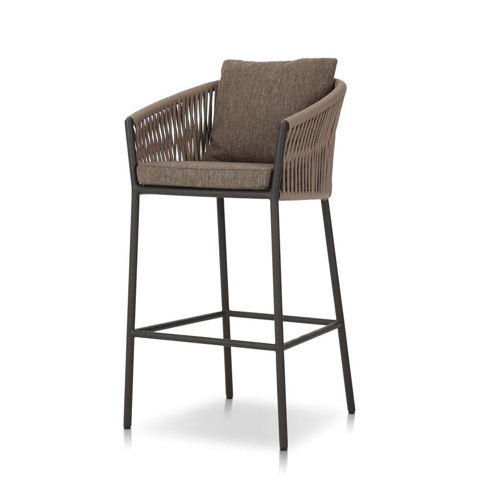 Four Hands - Solano - Porto Outdoor Bar Stool - Ellor Brown - 107039-0 ...