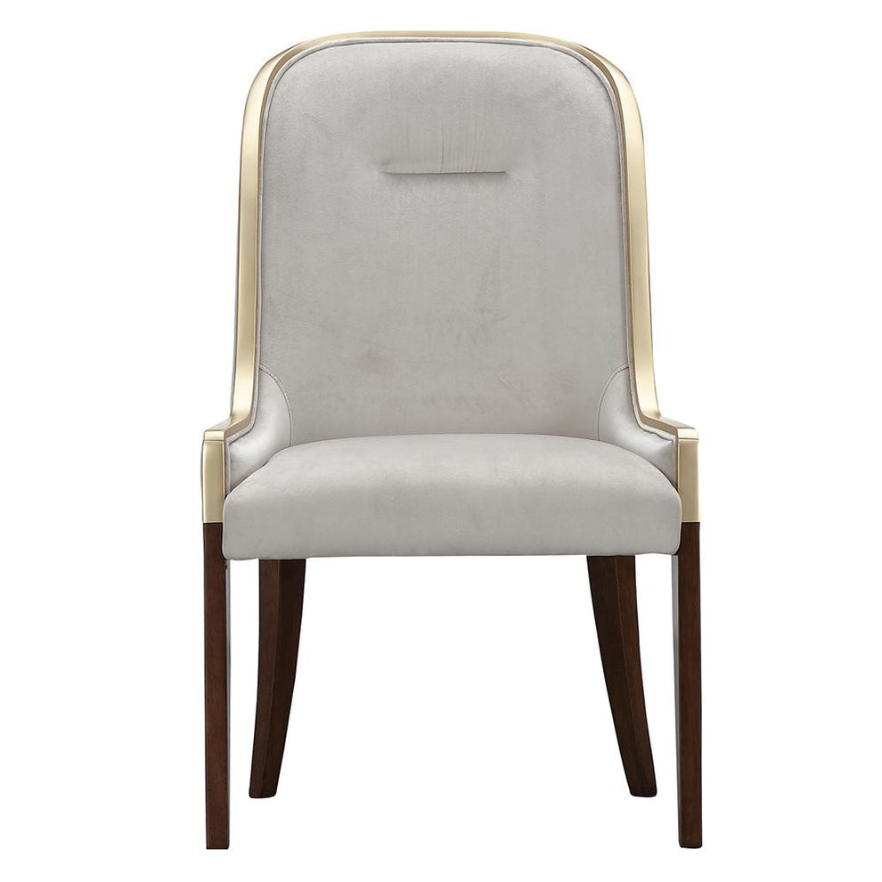 AICO by Michael Amini - Houston Dining Side Chair, Set of 2 - Porcini ...
