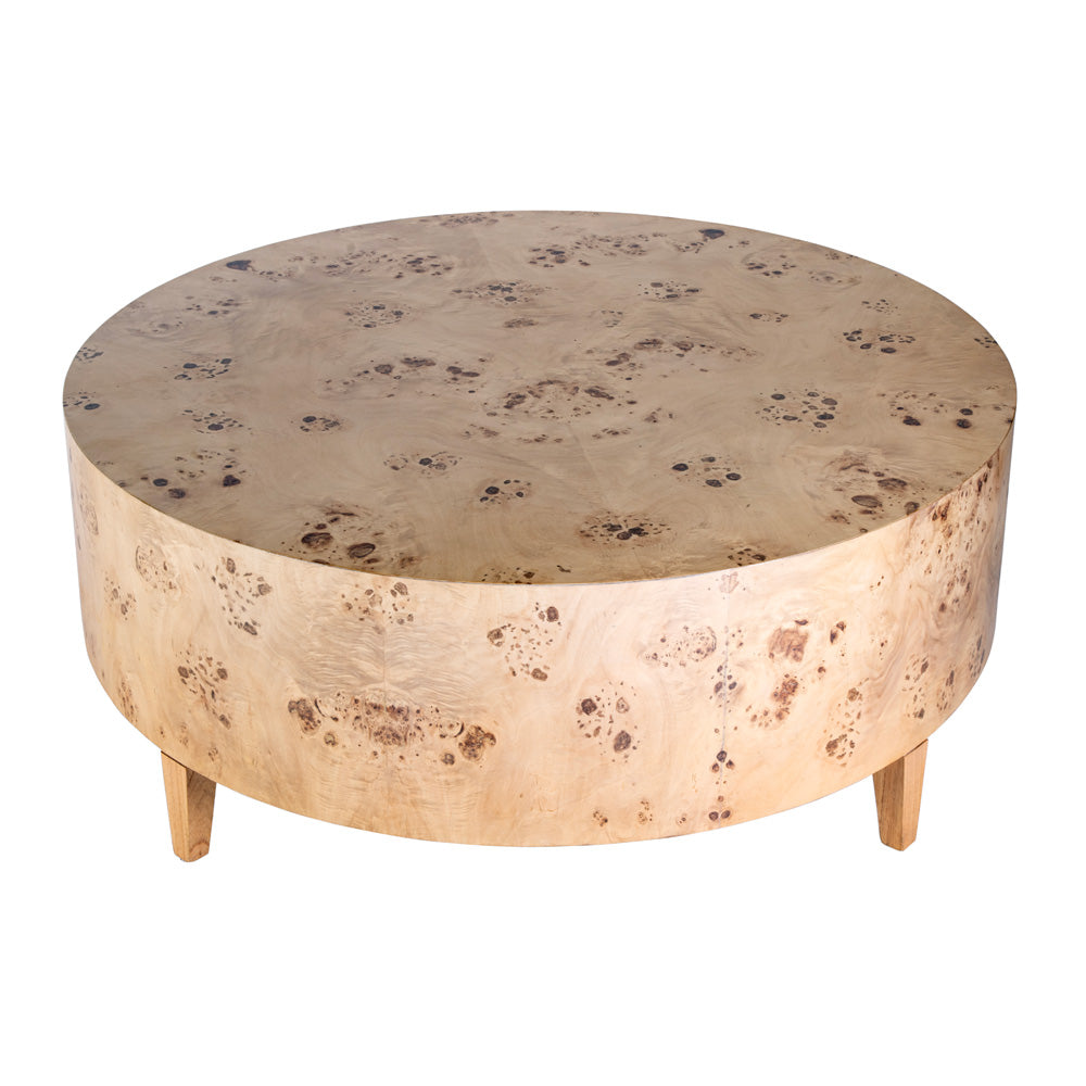 Butler Specialty Company - Billie 46 in. W Round Burl Coffee Table, Li ...