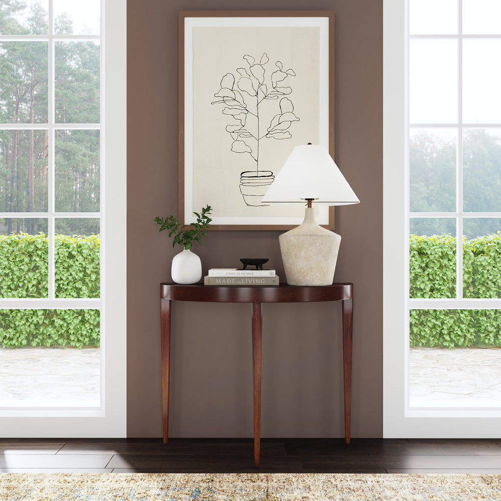 Butler Specialty Company - Ingrid 36 in. Demilune Wood Console Table ...