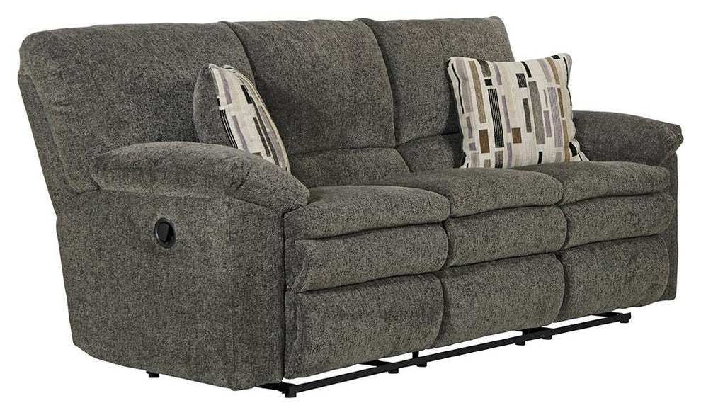 Catnapper - Tosh Reclining Sofa in Pewter/Café - 1271/1405-38/2500-29 ...