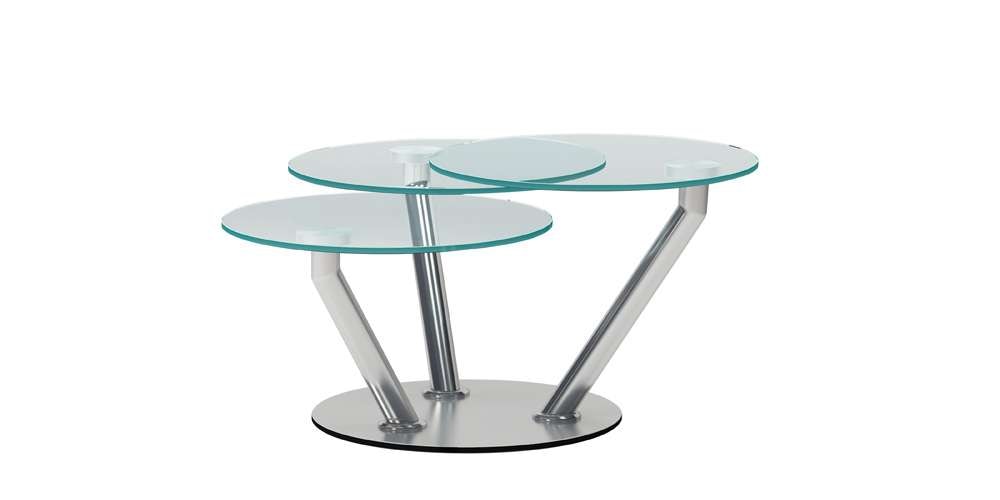Chintaly - Contemporary Triple Surface Cocktail Table - 8643-CT – AFA ...