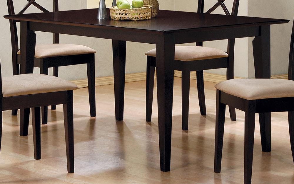 Coaster - Gabriel Dining Table (Cappuccino) - 100771 – AFA Stores