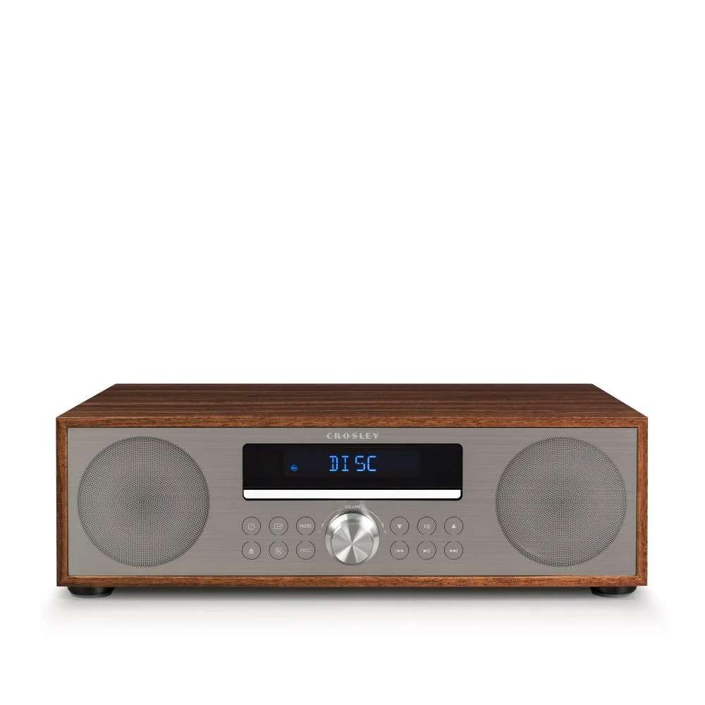 Crosley Radio - Fleetwood Radio Cd Player In Walnut - CR3501A-WA – AFA ...