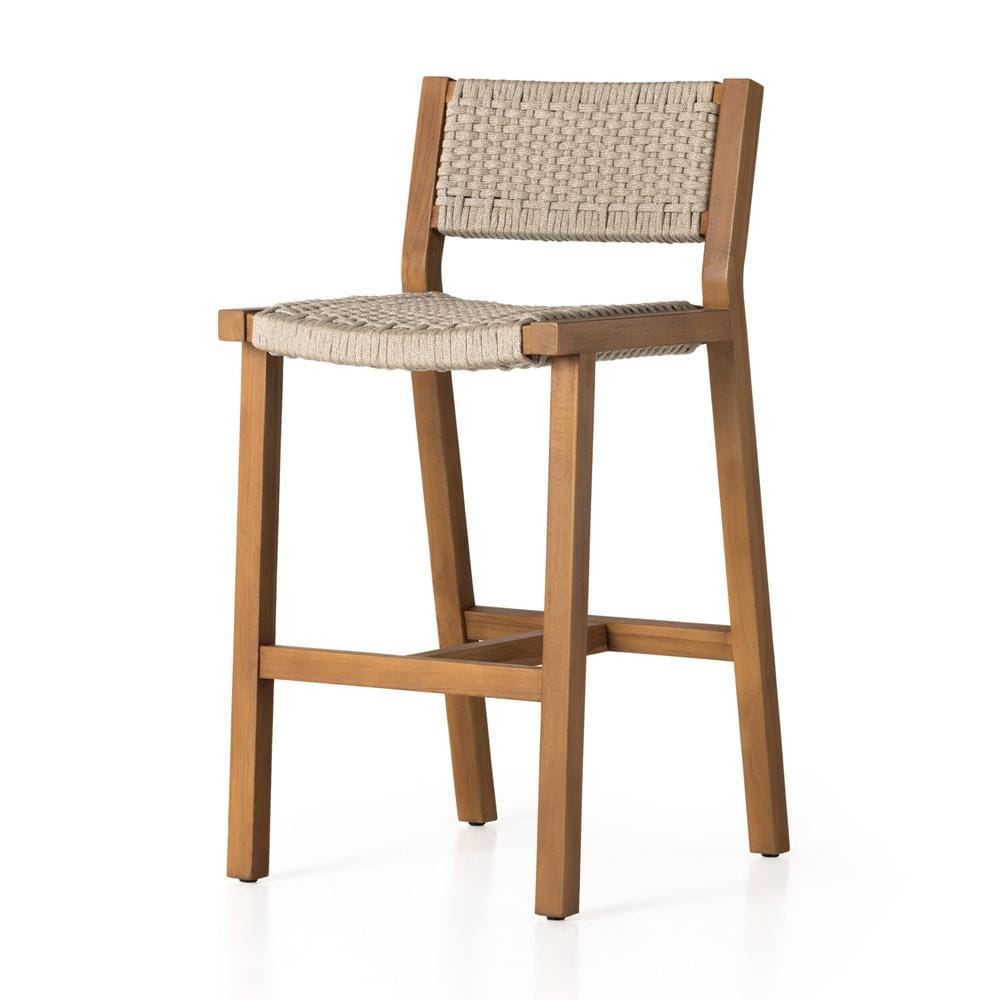 Four Hands - Solano - Delano Outdoor Bar Stool - Ivory Rope - 106968-0 ...
