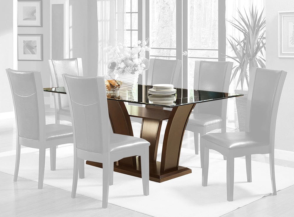 Furniture of America - Manhattan Dining Table in Brown Cherry - CM3710 ...