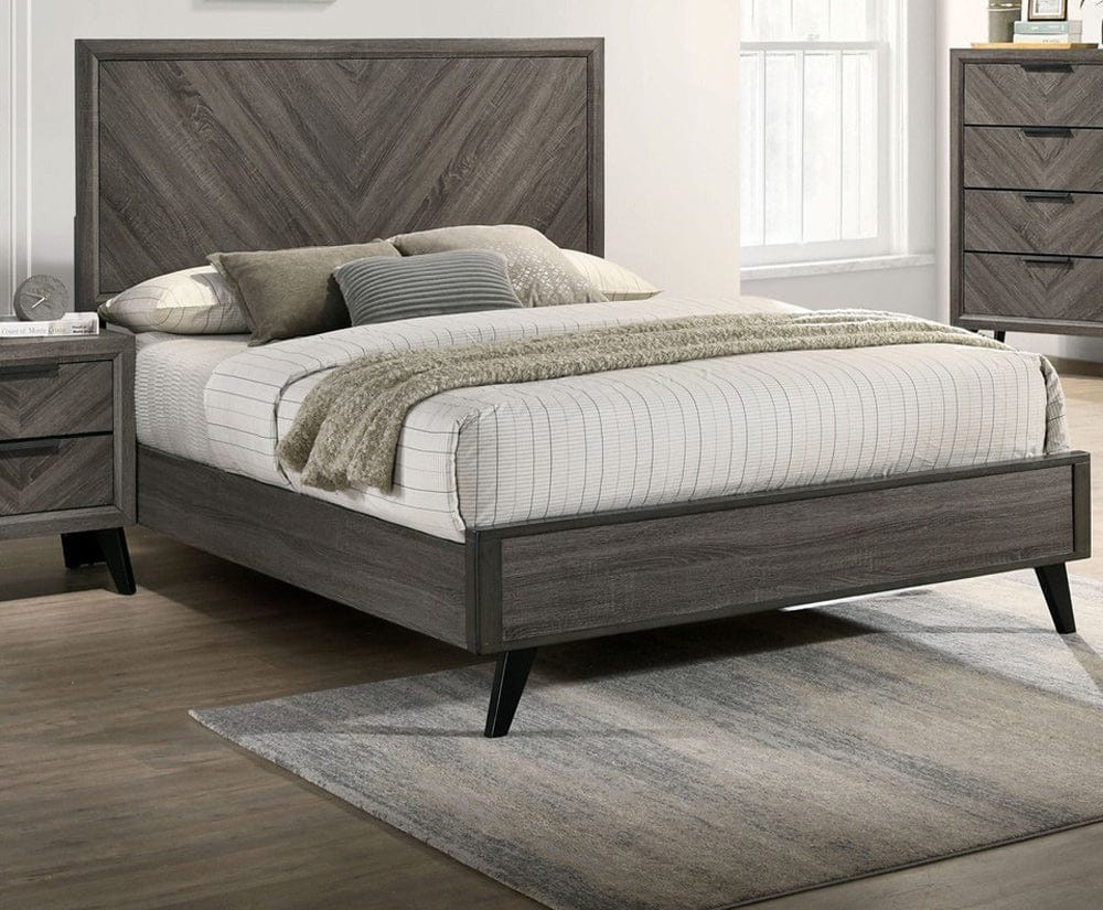 Furniture of America - Vagan E.King Bed in Gray - CM7472GY-EK-BED – AFA ...