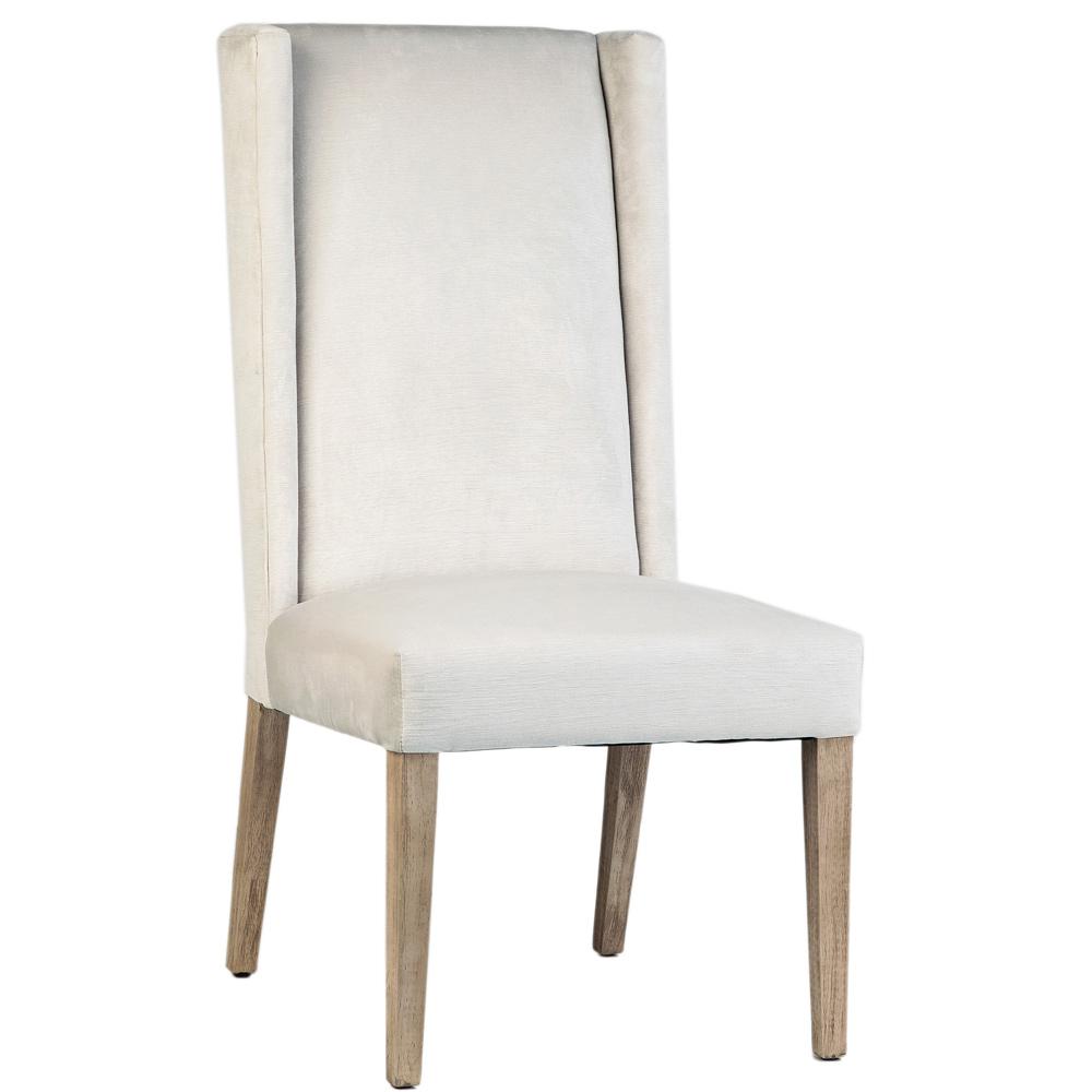 Henry & Mason - Bowery Rubberwood Dining Chair in Light Warm Wash with ...