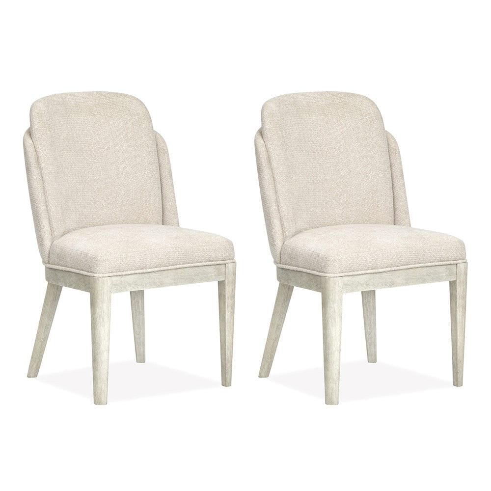 Henry & Mason - Evelune Misty Cloud Upholstered Host Chair (Set of 2 ...