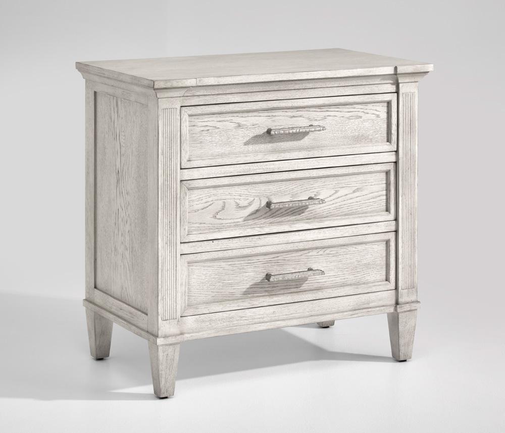 Henry & Mason - TaupeSilv Blend Drawer Nightstand - AFA00227 – AFA Stores