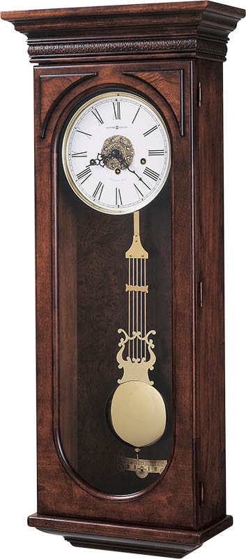 Howard Miller - Earnest Hampton Cherry Wall Clock - 620433 – AFA Stores