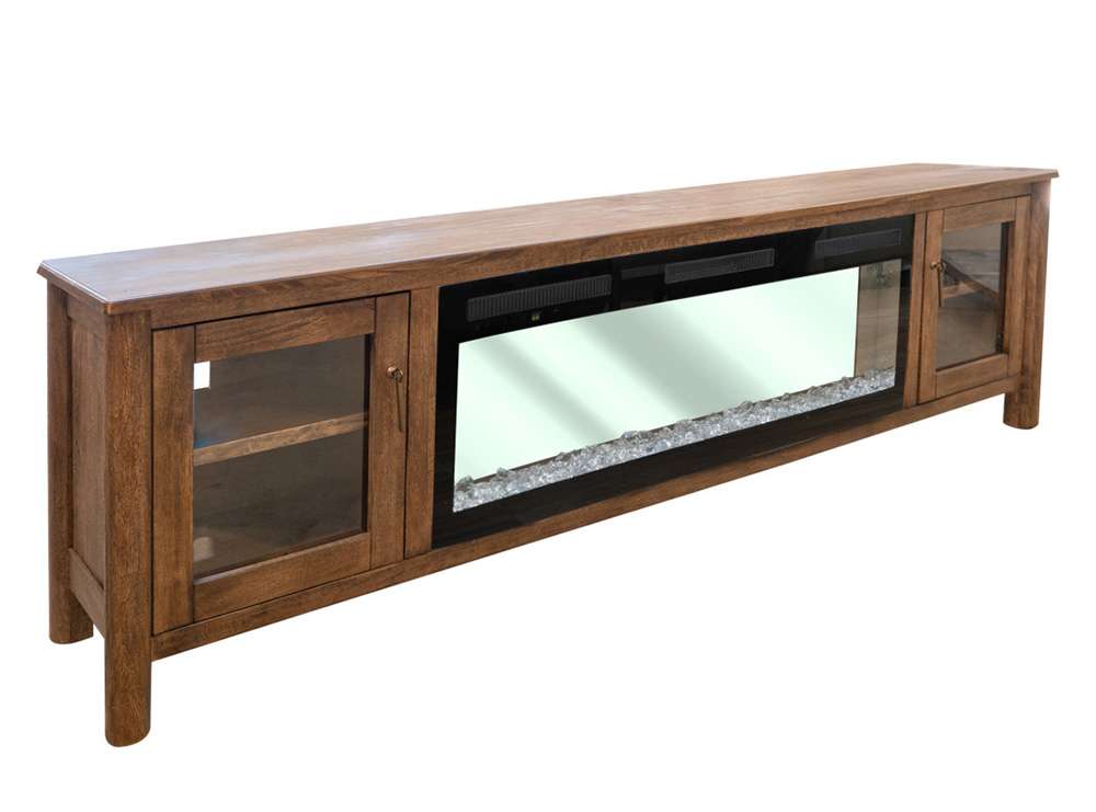 IFD - Olimpia - 2 Door TV Stand & Electric Fireplace 50" - IFD-EFP50 ...