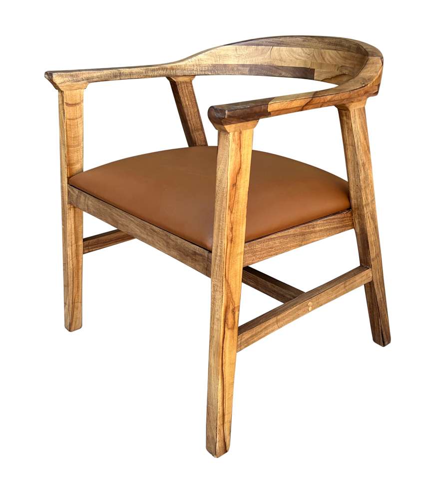 IFD - Tulum Solid Wood Chair w/Uph. Seat - IFD6222CHR – AFA Stores