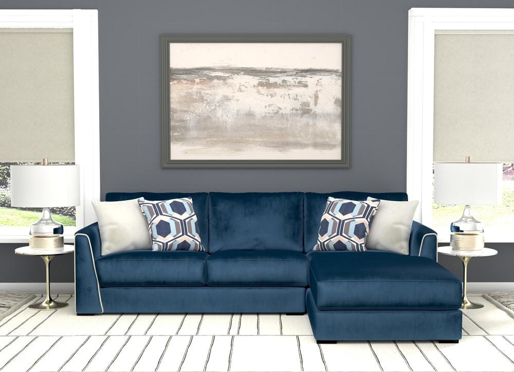 Jackson Furniture - Jetson 3-Piece Sectional with RSF Chaise in Nile/D ...