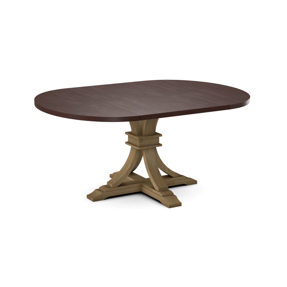 John Thomas Furniture - Curated 48X48X66 Table Top in Cognac with Flai ...