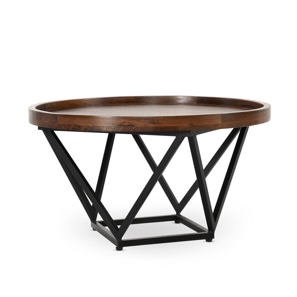 Kosas Home - Lamar Mango Wood Coffee Table in Medium Brown - 51011832 ...