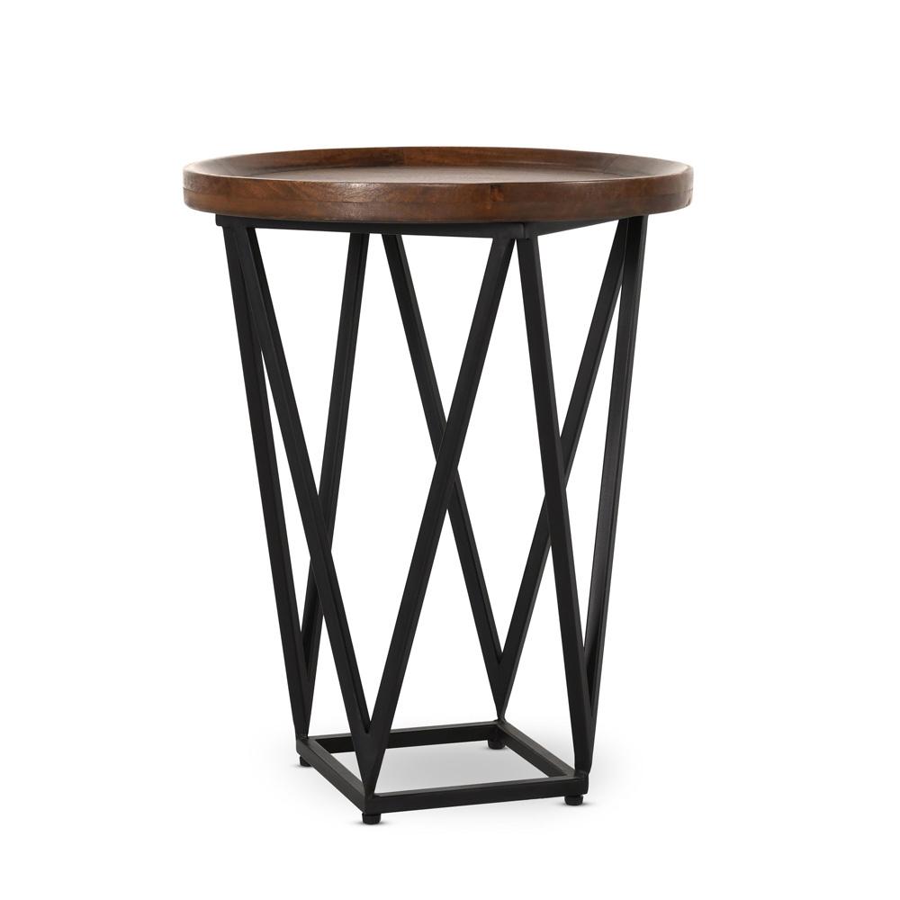 Kosas Home - Lamar Mango Wood End Table in Medium Brown - 51011833 ...
