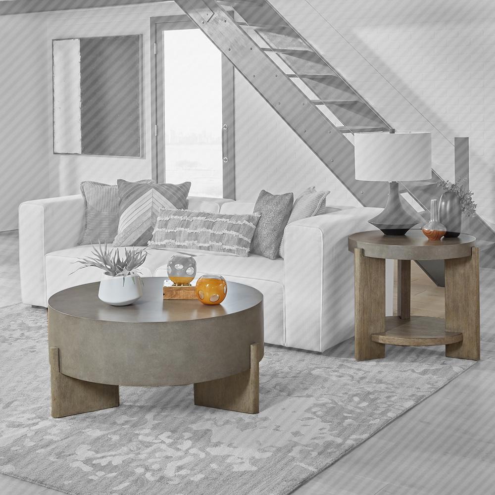 Liberty Furniture - Affinity 3 Piece Set in Dusty Taupe w/ Concrete To ...