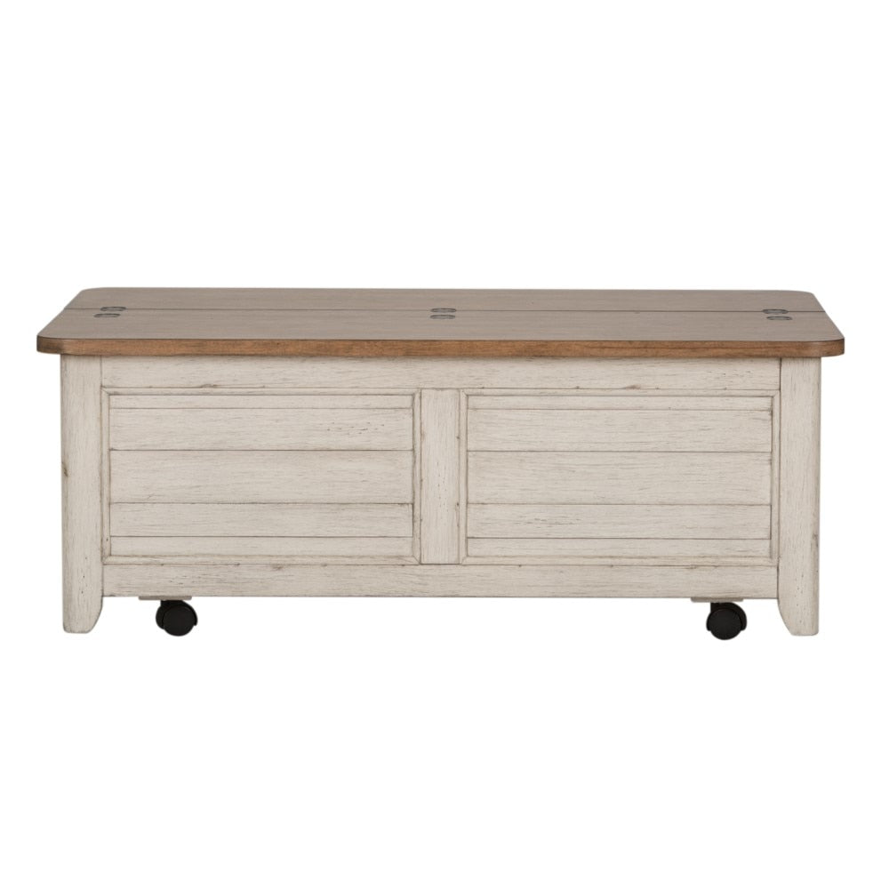 Liberty Furniture - Farmhouse Reimagined Storage Trunk - 652-OT1011 ...