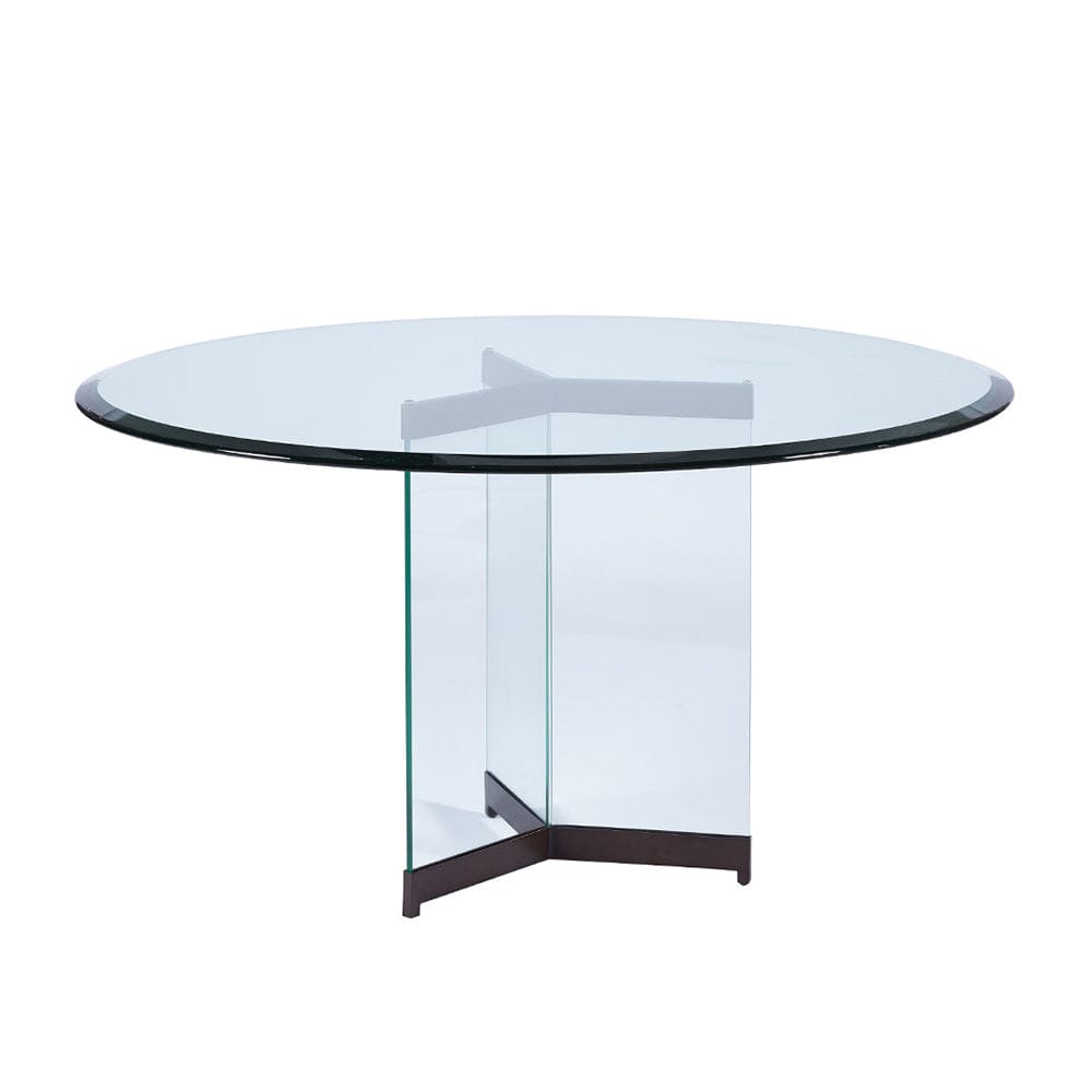 Lillian August - Ava Round Glass Pedestal Dining Table - LW12011-01_GL ...