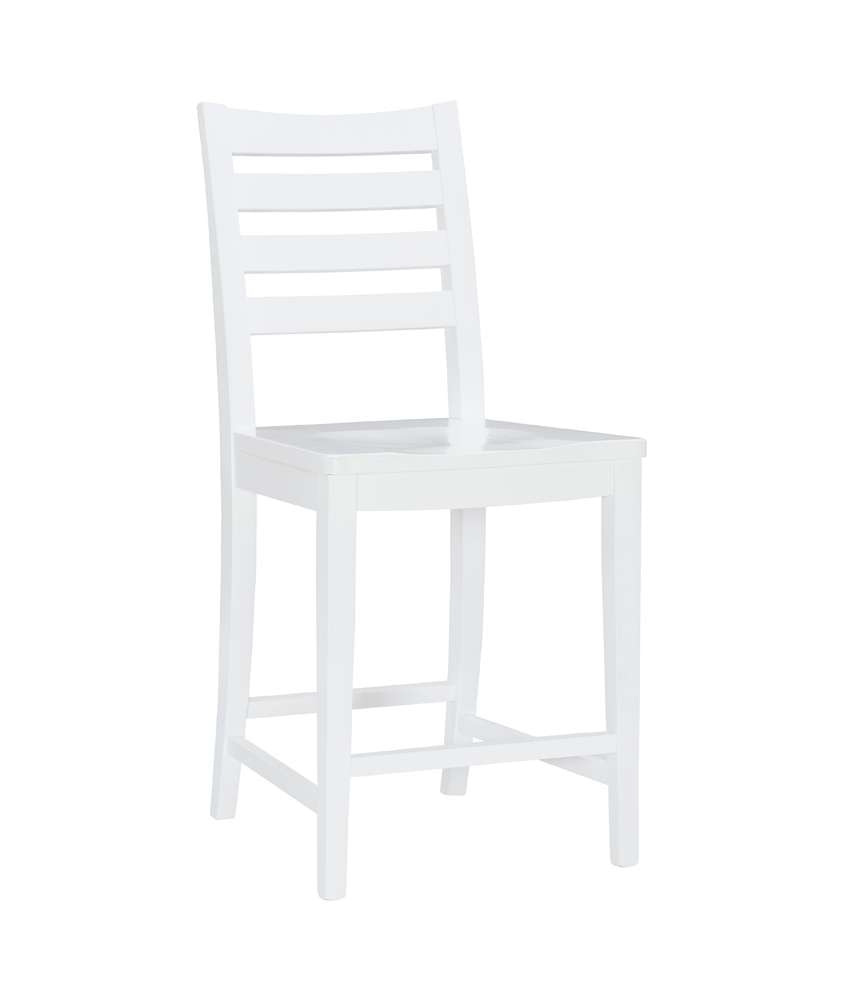 Linon Home Decor - Flynn Counter Stool White (Set of 2) - CS283WHT02AS ...