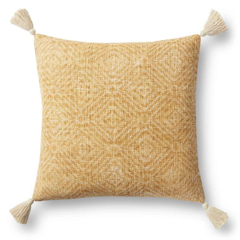 Loloi - P0621 Yellow 22" x 22" Cover Only Pillow - P012P0621YE00PIL3 ...