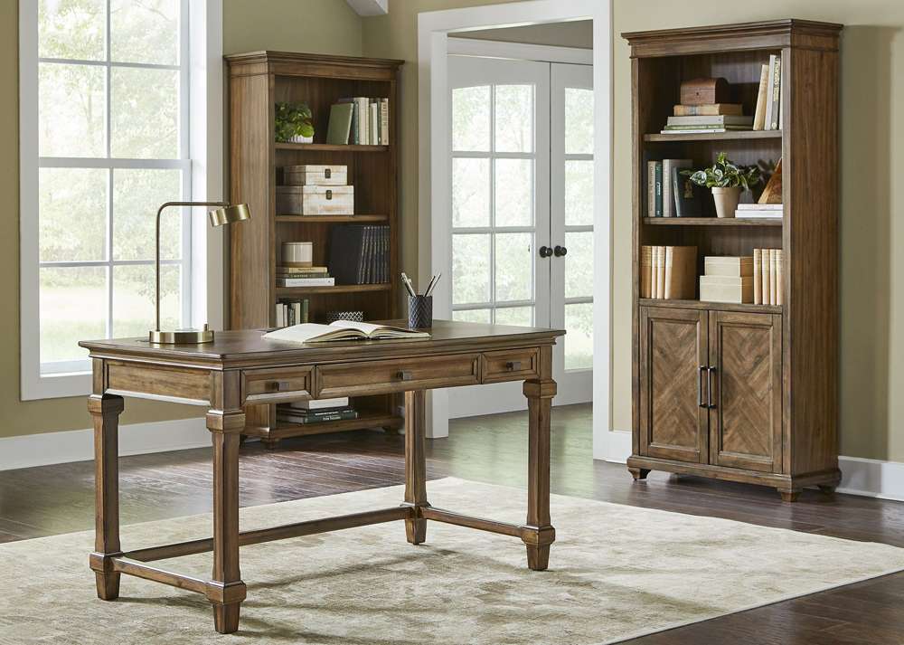 Martin Furniture - Porter - Traditional Wood Writing Desk, Office Desk ...