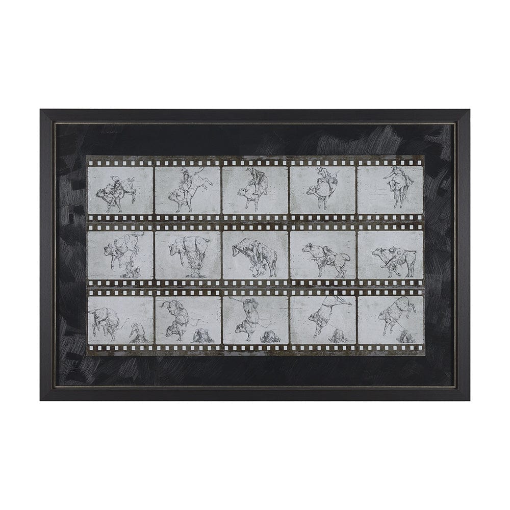 Mercana - Eight Seconds by Mercana Studio a Hand Embellished Framed Ar ...