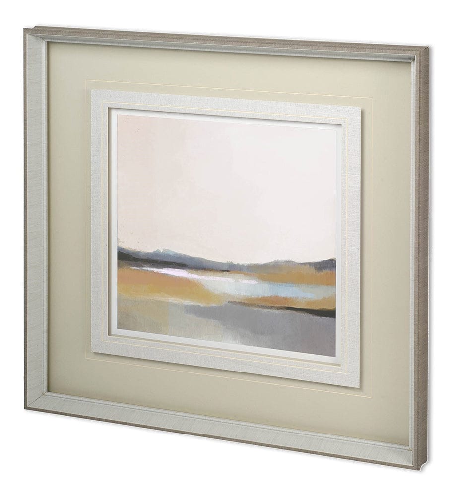 Mercana - Grey Dunes II by Alison Jerry a Hand Embellished Textured Fr ...