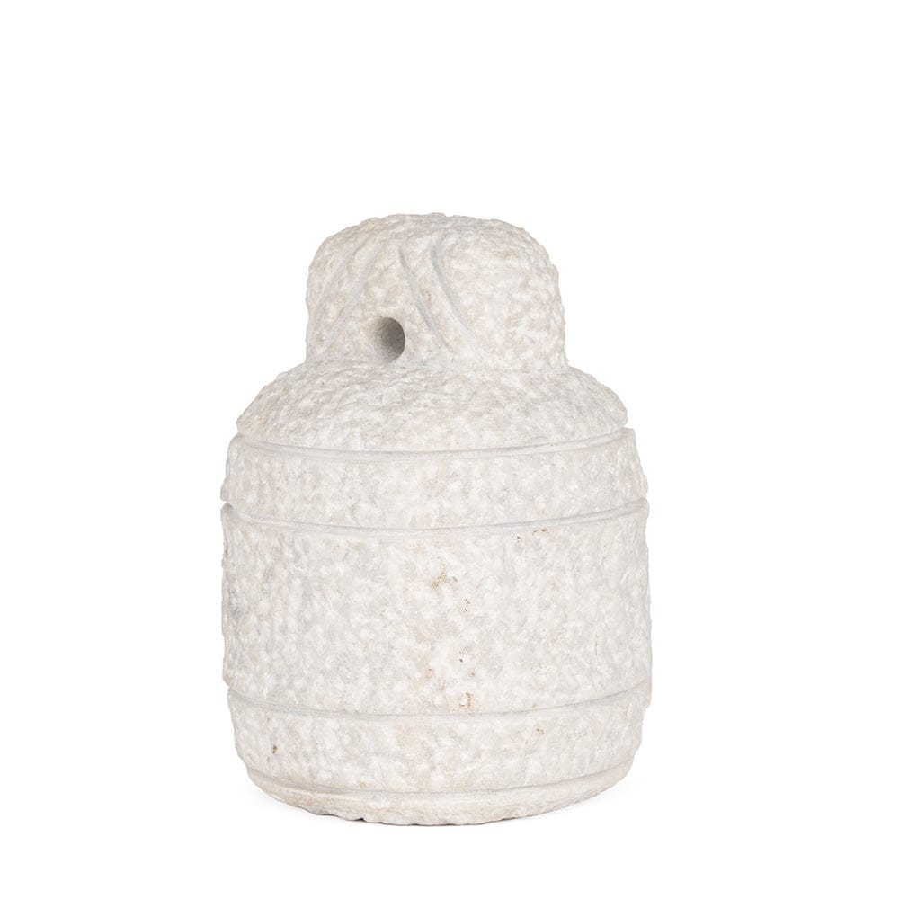 Mercana - Irina Small White Marble Door Stopper - 70505 – AFA Stores